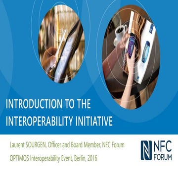 OPTIMOS Interoperability Event - Introduction to the Interoperability ...