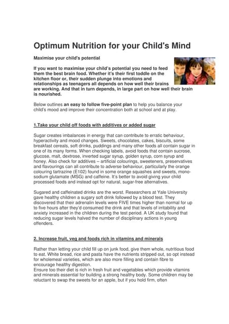 Eating healthy for_kids | PDF