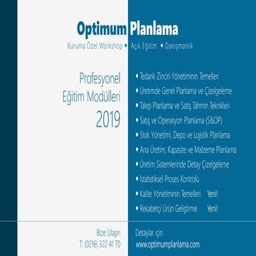 Optimum Planlama Portföy | PDF