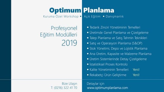 OEE Yönetim Programı | PPT
