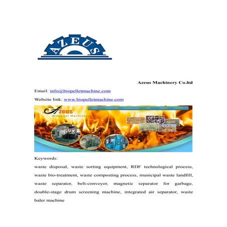 Optimum proposal of daily 300 ton waste disposal | PDF