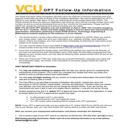 Optional practical training follow-up | PDF