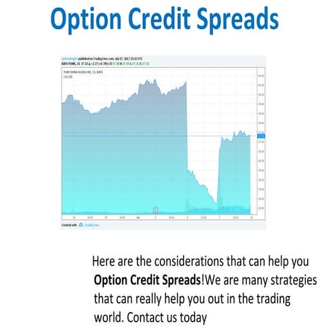 Option credit spreads | PPT