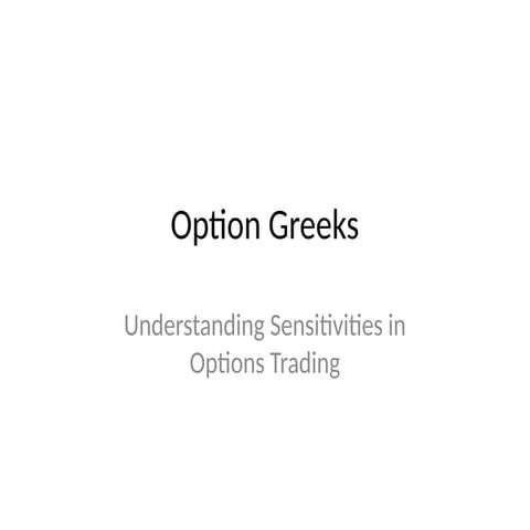 Option Greeks Presentation .pptx
