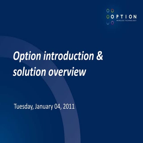 Option Overview | PPTX | Internet | Computing