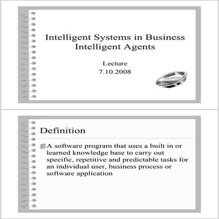 Intelligent Systems in Business | PDF