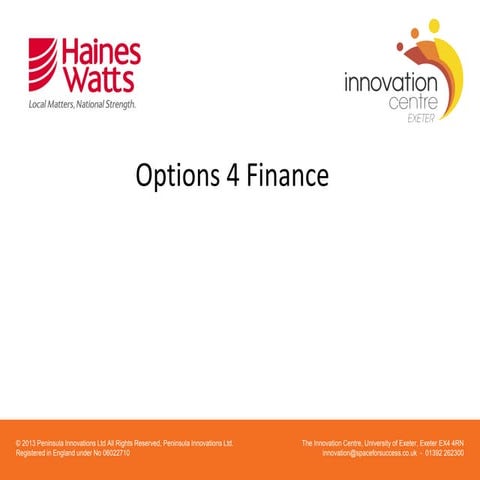 Options4 finance Robin Jackson | PDF