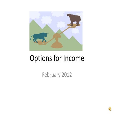 Options for income | PPTX