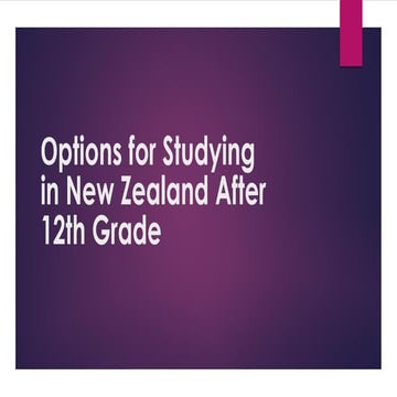 Student Visa - New Zealand | PDF