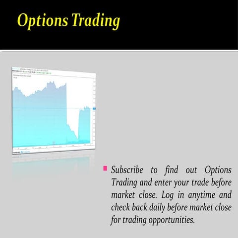 Options trading | PPT