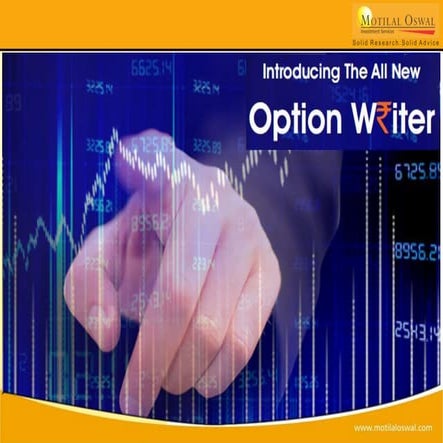Quantitative Strategy - Option writer | PPTX