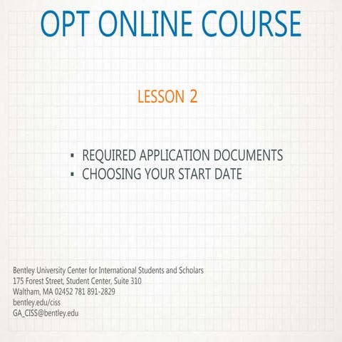 Opt lesson2 spring2021 | PPTX