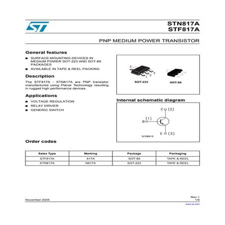 Optoacoplador 817a | PDF