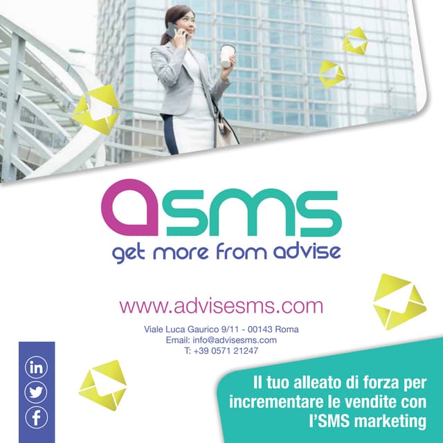 Presentazione Servizio di Sms marketing ASMS - 2017 | PDF