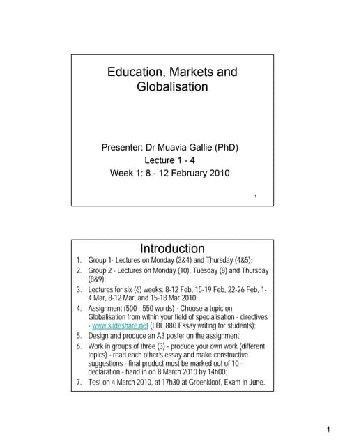 Sample position papers | PDF