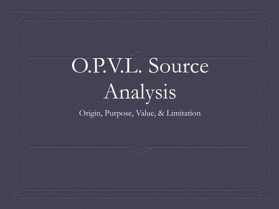 Sample OPVL | PDF