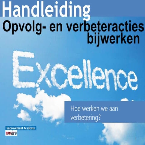 Handleiding Lelie Zorggroep Verbeterregister | PPTX
