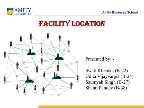 Operations management chapter: facility location | PPT