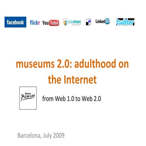 Web 2.0 Museu Picasso Barcelona | PPT