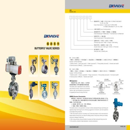 BKVALVE butterfly valve catalog 2015 | PPT