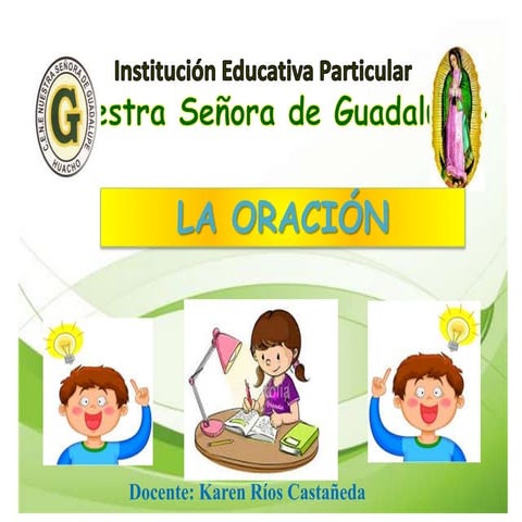 La oración y la frase | PPT