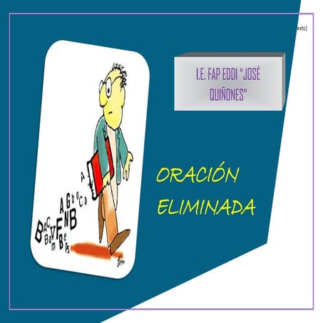 Oración eliminada okook | PDF