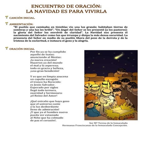 Oración de navidad 2016 | PDF