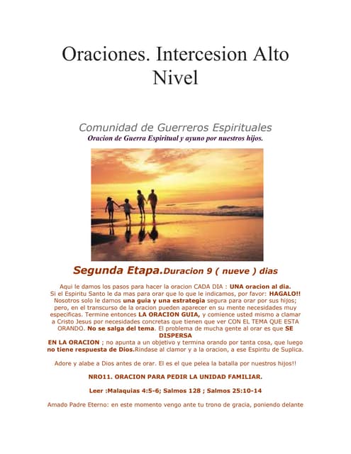 Oración para romper maldiciones impuestas | PDF