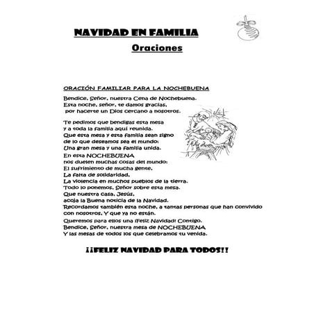 Oraciones para navidad | PDF