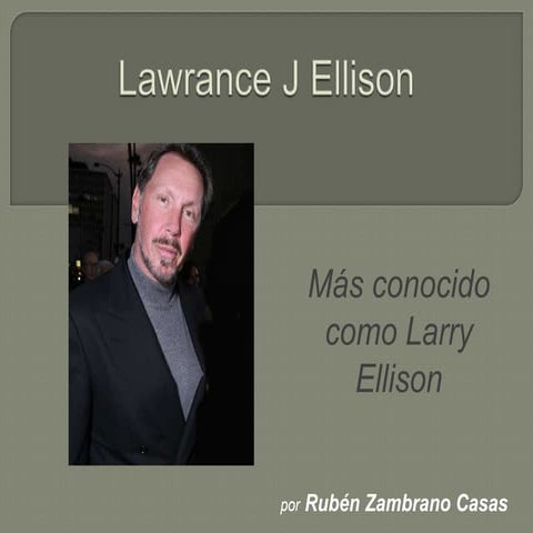 Larry Ellison | PDF