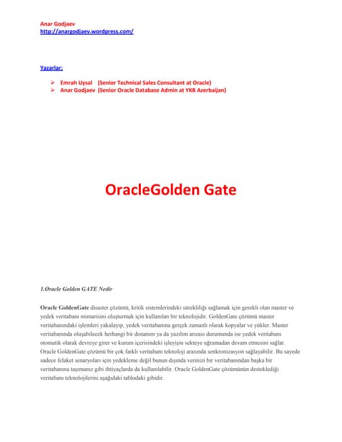 Oracle GoldenGate 19c を使用した 簡単データベース移行ガイド_v1.0