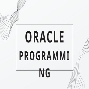 Oracle computer aspects oracel basics techincality | PPT