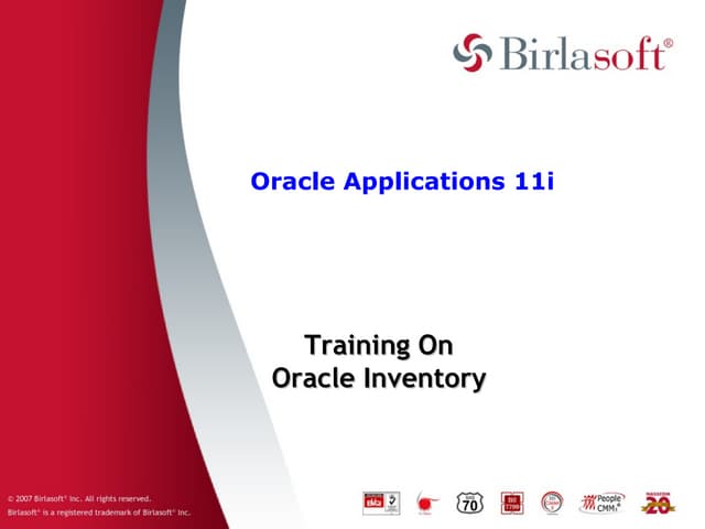 Oracle Inventory r12 lot and serial control.ppt