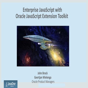 Oracle Jet With Jet Mobile Content Ppt