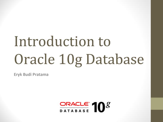 Oracle Archi Ppt