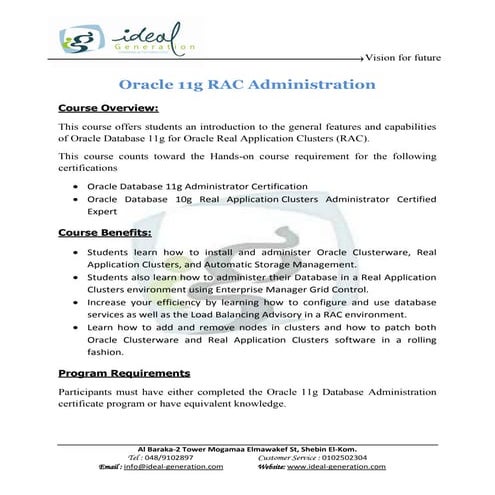 Oracle 11g Rac Administration Pdf 4098