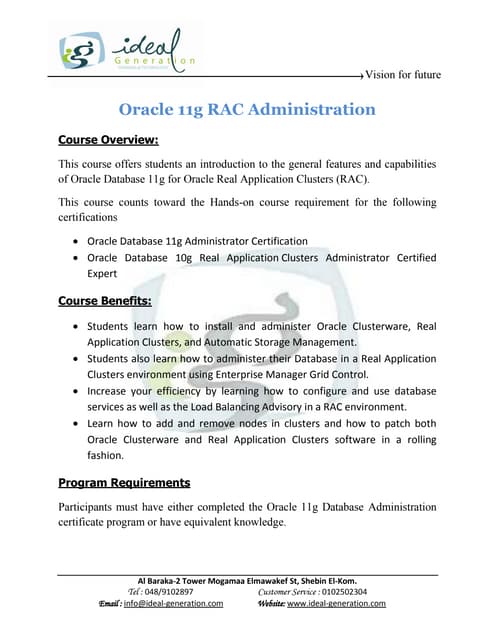 Oracle 11g Rac Administration Pdf 4098