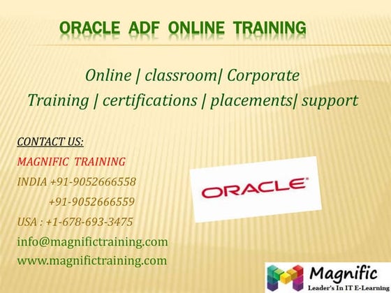 Oracle Fusion Manufacturing Cloud Online Trainining | PPT