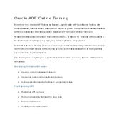 Oracle ADF Online Training.pdf | Databases | Computer Software and ...