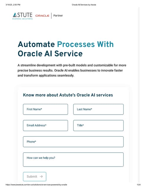 Oracle Cloud Infrastructure Services.pdf