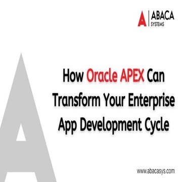 Oracle Apex Application Development Pdf Computing Technology And Computing 8941