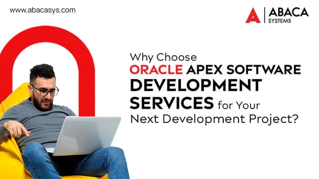 Oracle Apex Software Development Services Ppt