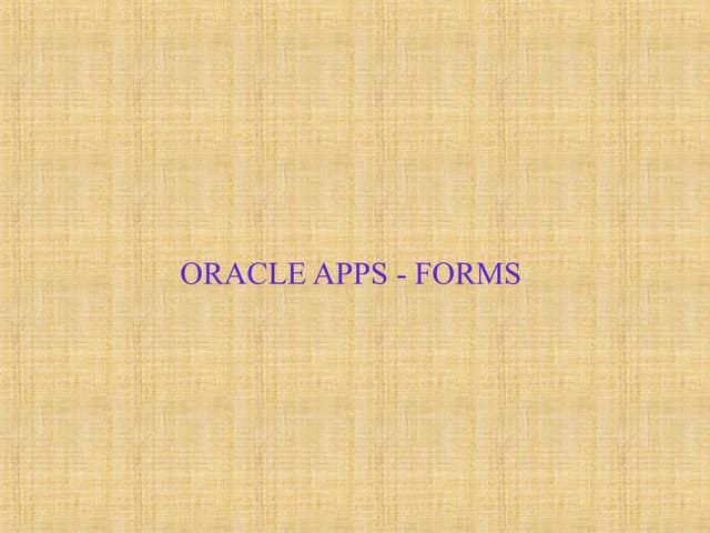 Oracle Apps Forms Ppt 0866