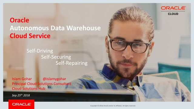 Oracle Autonomous Data Warehouse Cloud Webex With Demo Ppt 7035
