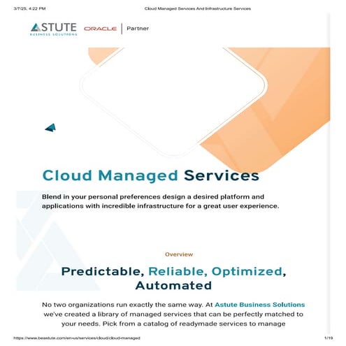 Oracle Cloud Infrastructure Services.pdf