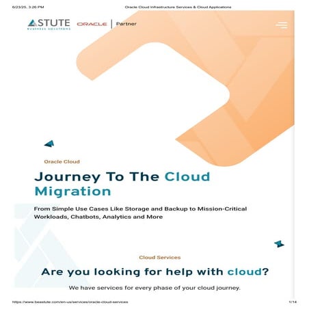 Oracle Cloud Infrastructure Services and Cloud Applications.pdf