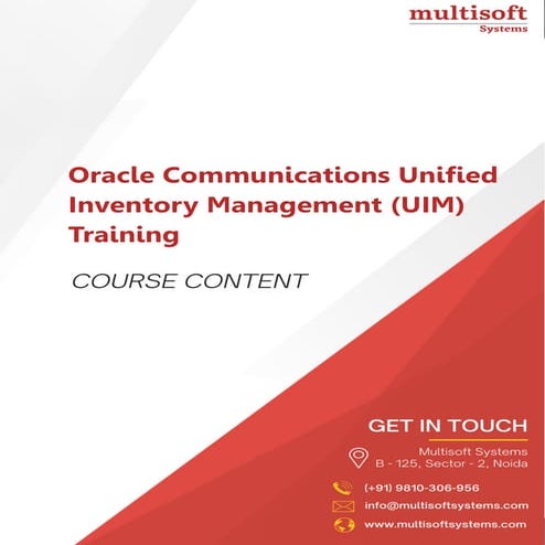 Oracle Communications Unified Inventory Management (UIM) - MS PPT.pdf