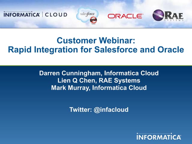 Cloud Integration Oracle Ebs And