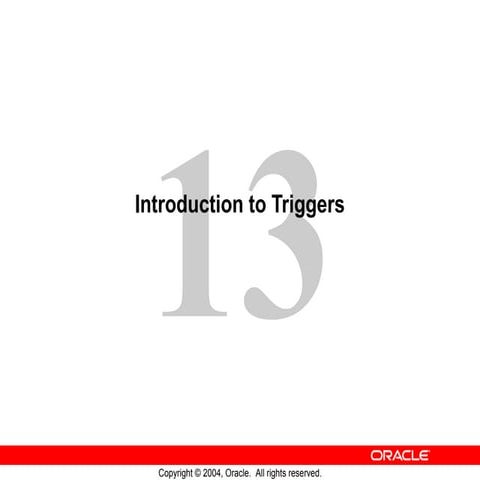 Oracle Forms Les013 Ppt