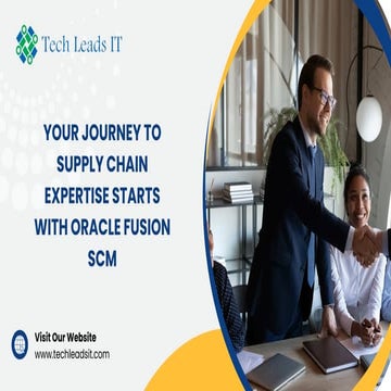 Oracle fusion SCM Online Training Course | PPT